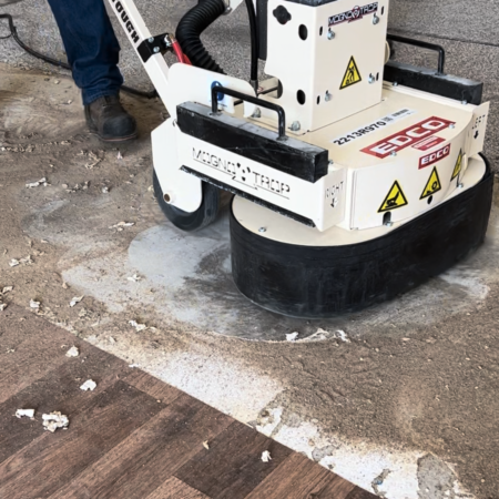 Magna-Trap® Dual-Disc 115V Electric Floor Grinder